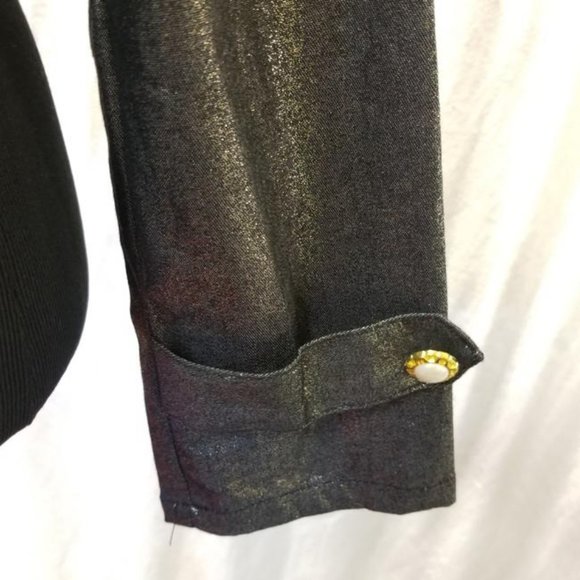 Grifflin Paris | Jackets & Coats | Grifflin Metallic Vintage Art ...